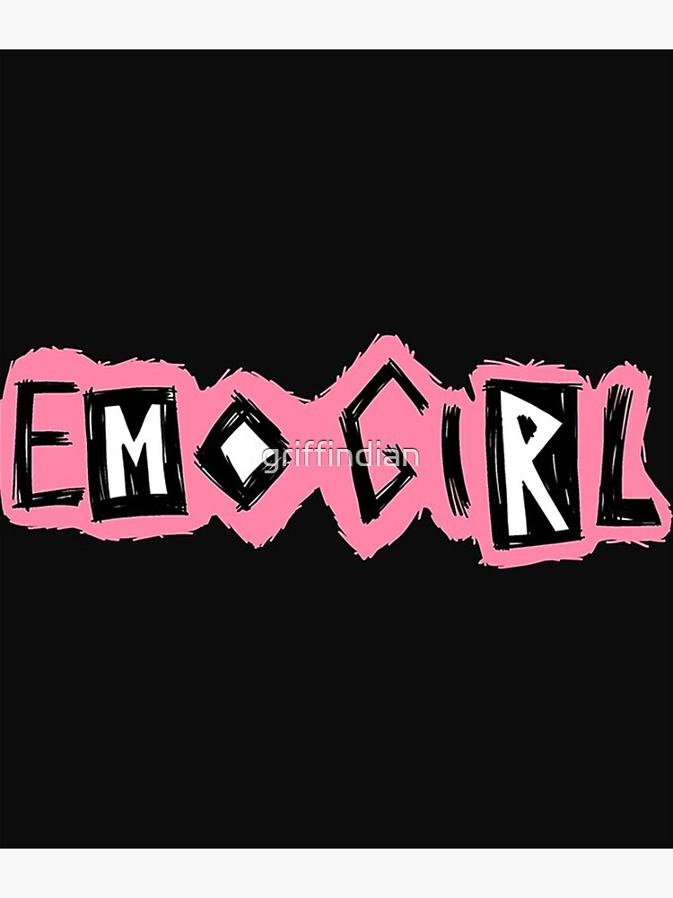 "mainstream sellout emogirl MG" Poster for Sale by griffindian | Redbubble