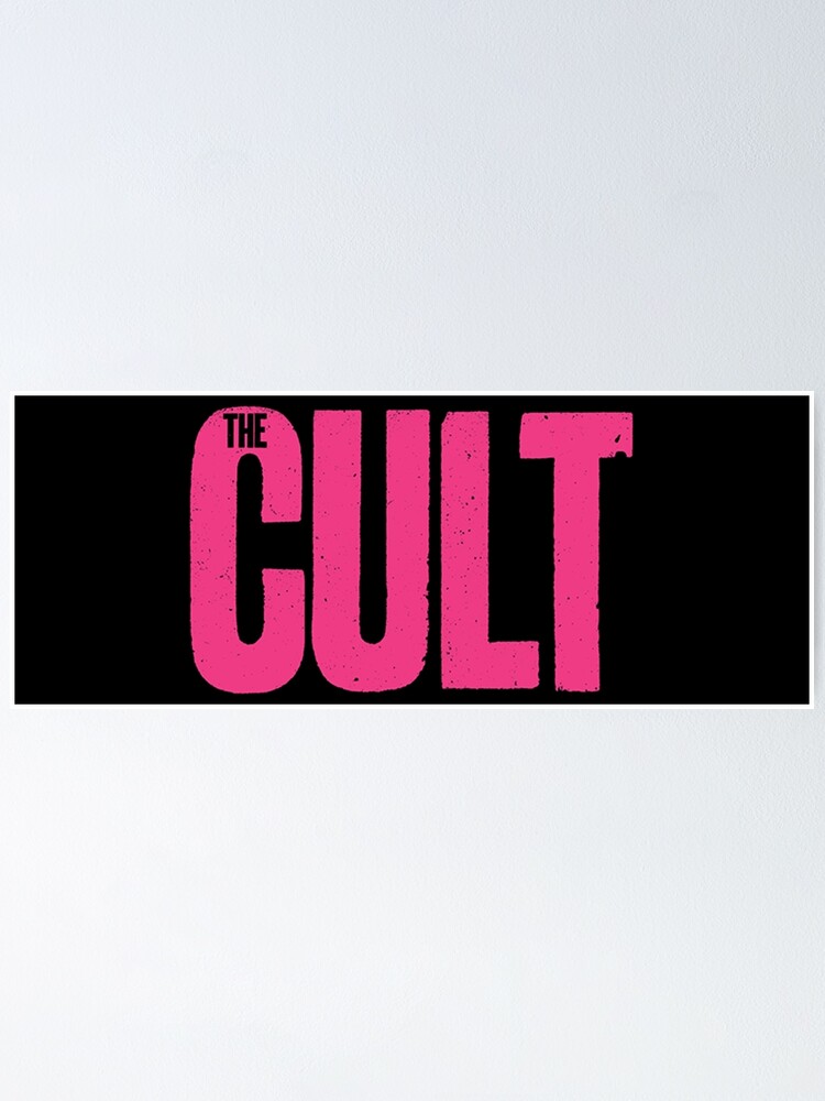 "The Cult logo" Poster for Sale by DianeShields34 | Redbubble