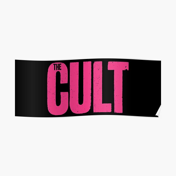 "The Cult logo" Poster for Sale by DianeShields34 | Redbubble