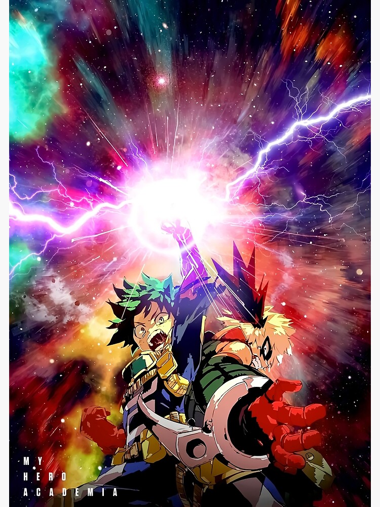 "Anime Hero Academia Deku" Poster for Sale by AntoinettePhis | Redbubble
