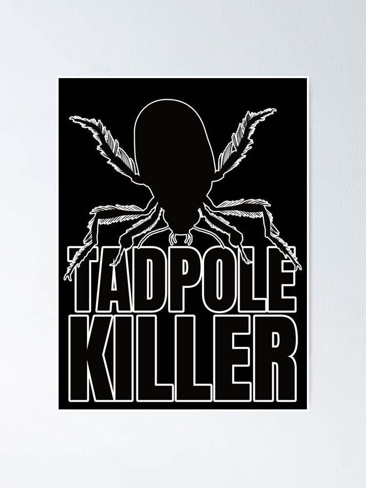 "Diving Beetle Beetles Tadpole Killer – Entomology Geek" Poster for ...