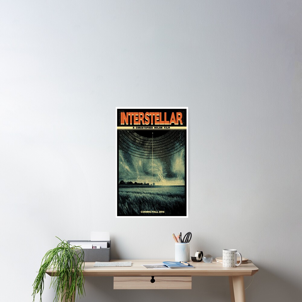 "Interstellar Teaser Poster" Poster for Sale by toadboi | Redbubble