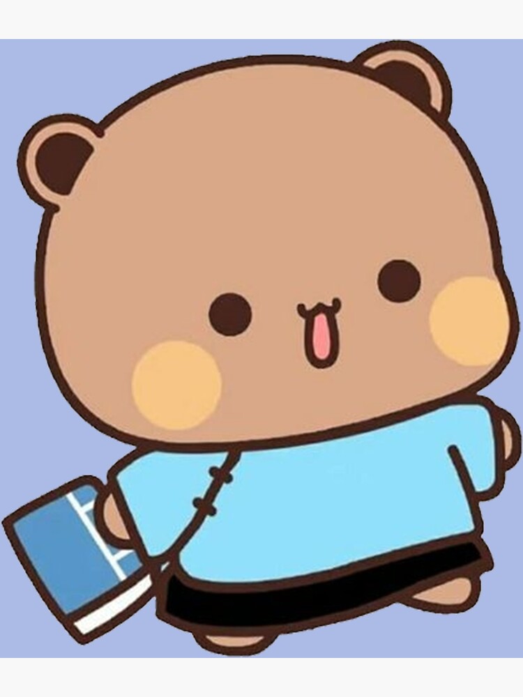 "Cute Dudu Is Going To School With Bubu" Poster for Sale by gingersweet ...