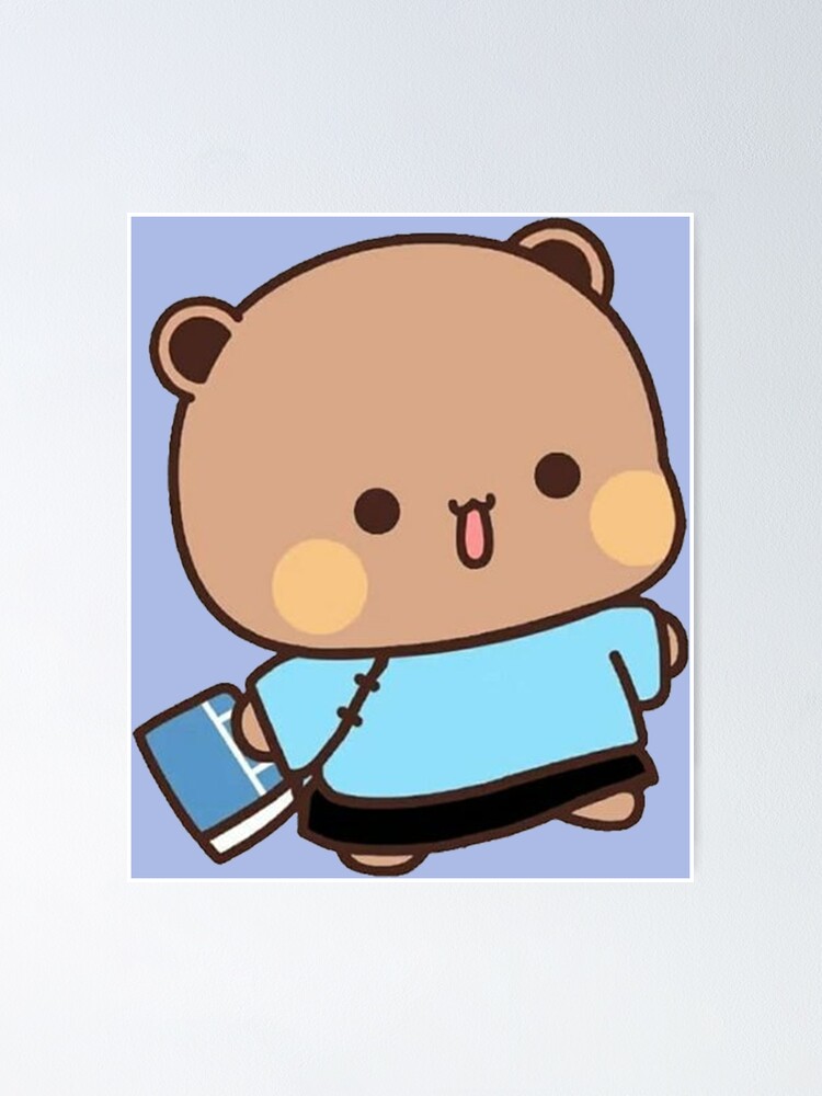 "Cute Dudu Is Going To School With Bubu" Poster for Sale by gingersweet ...