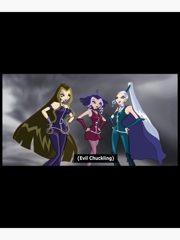 "The Trix - Winx Club - Evil Chuckling Classic " Poster for Sale by ...