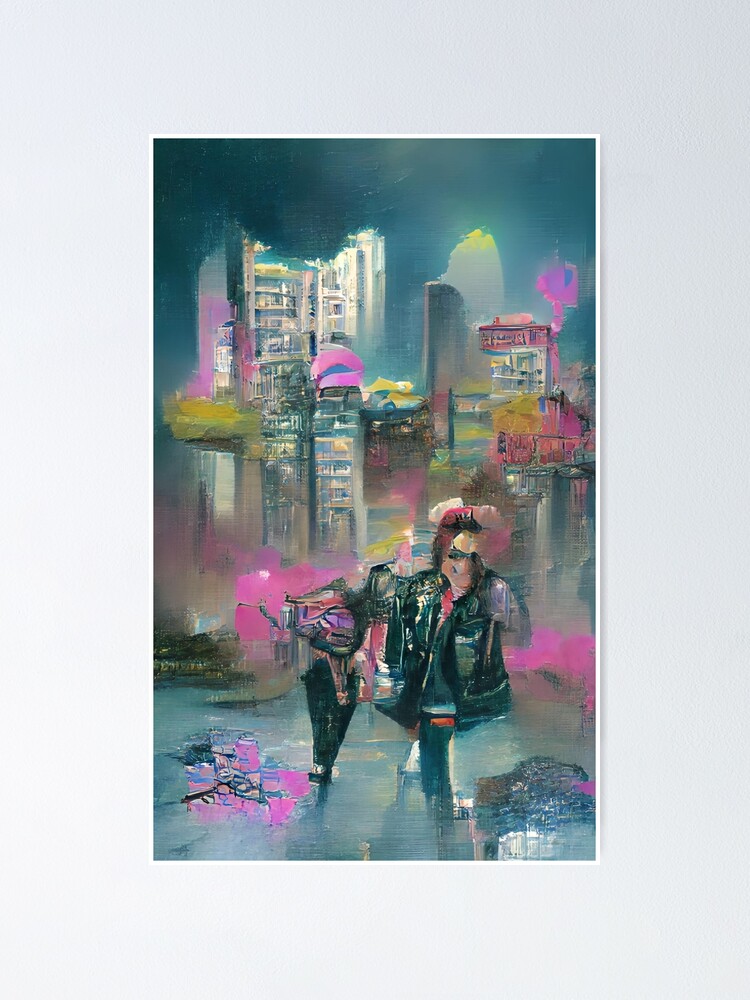 "Wander - Abstract 80s Art" Poster for Sale by GenXcentric | Redbubble