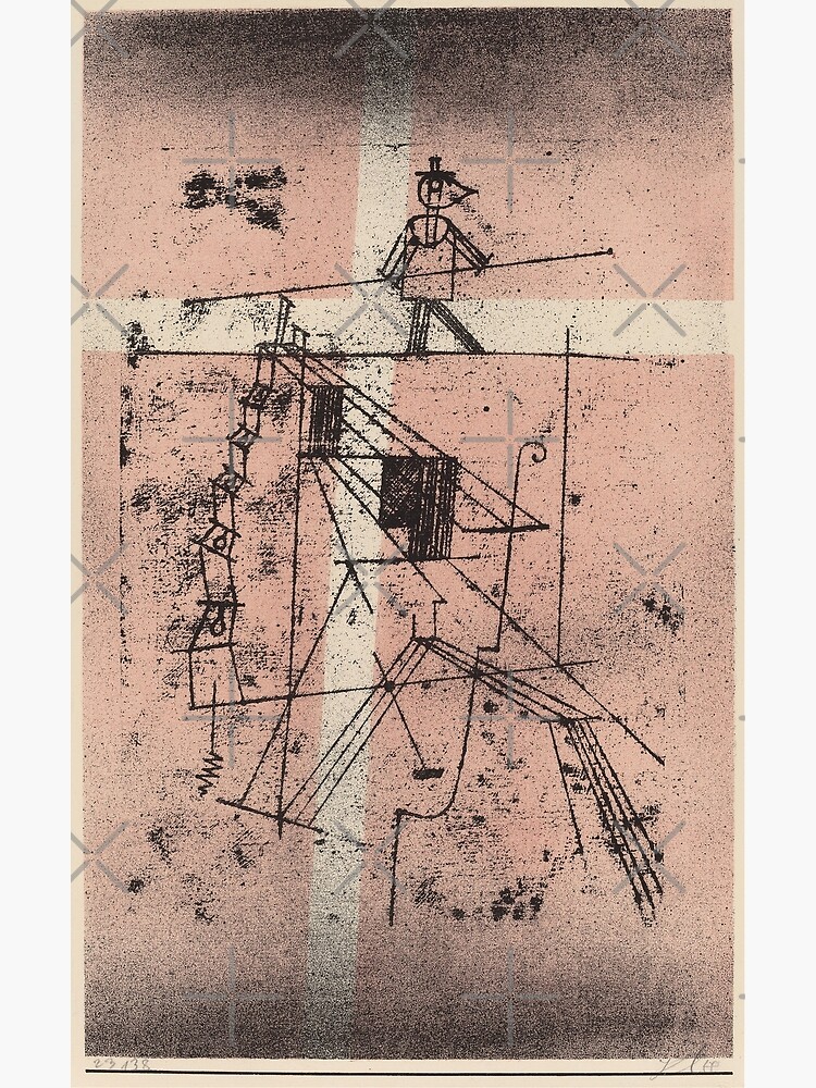"The Tight Rope Walker (Seiltänzer) Abstract pattern ,expressionism ...