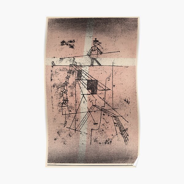 "The Tight Rope Walker (Seiltänzer) Abstract pattern ,expressionism ...