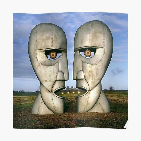 "Pink Floyd face" Poster for Sale by MarjoriTrost | Redbubble