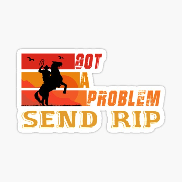 "yellowstone send rip 3 Clas" Sticker for Sale by behnemdcrebs9 | Redbubble