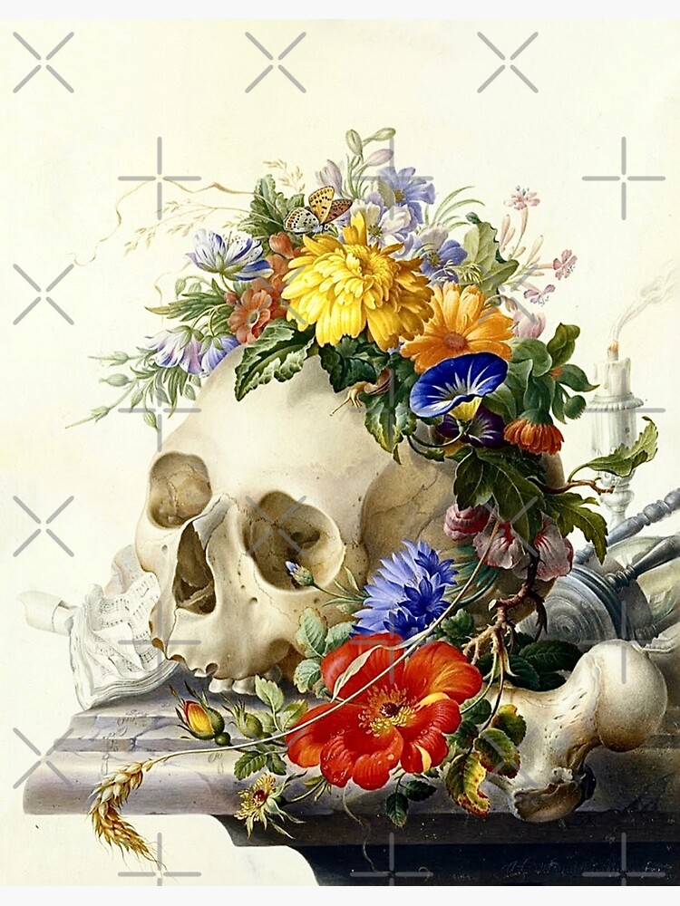 "18th Century Vanitas Memento Mori" Art Print for Sale by DotorEaon ...