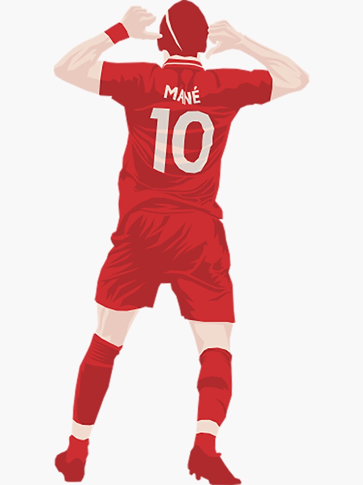 "Liverpool Fc Sadio Mane Number 10" Sticker for Sale by TomHiddleston21 ...