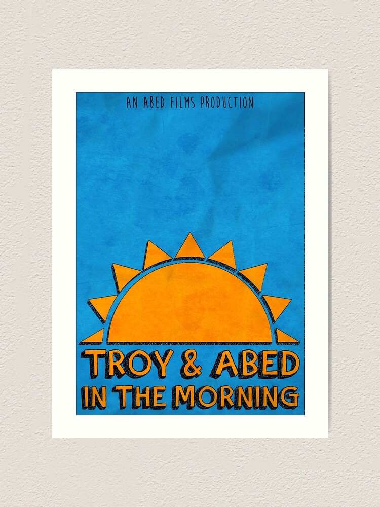 "Community Troy and Abed in the morning Poster" Art Print for Sale by ...