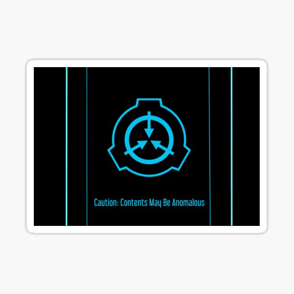 "Simple SCP Foundation Logo Stripes" Sticker for Sale by Omnavis ...