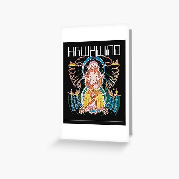 "Hawkwind logo" Greeting Card for Sale by JosephBeninca | Redbubble