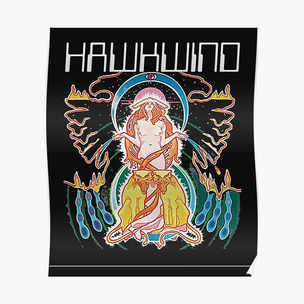 "Hawkwind logo" Poster for Sale by JosephBeninca | Redbubble