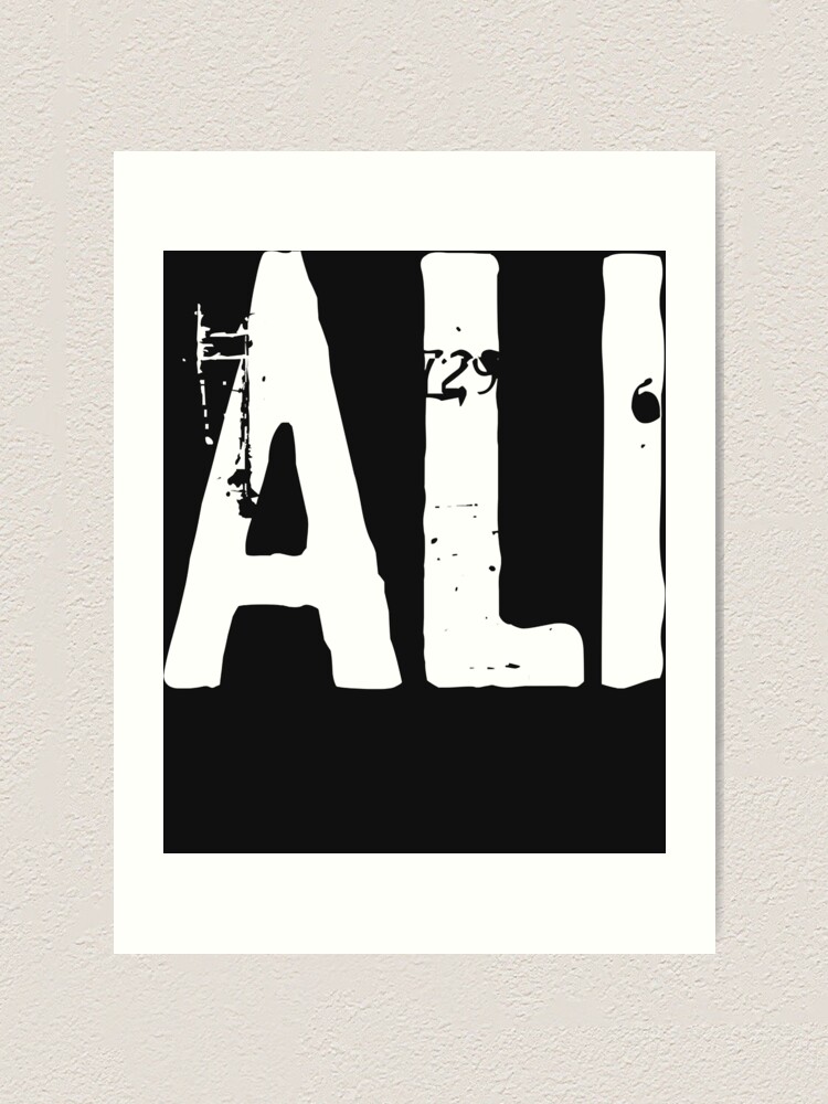 "Muhammad ali logo" Art Print for Sale by BethnyFleury1 | Redbubble