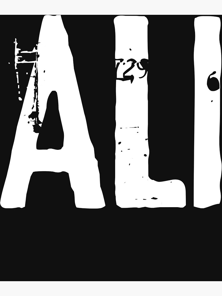 "Muhammad ali logo" Art Print for Sale by BethnyFleury1 | Redbubble