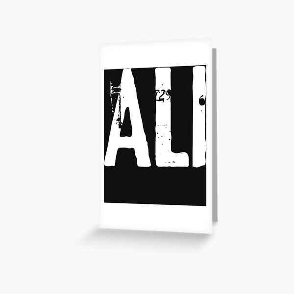 "Muhammad ali logo" Greeting Card for Sale by BethnyFleury1 | Redbubble