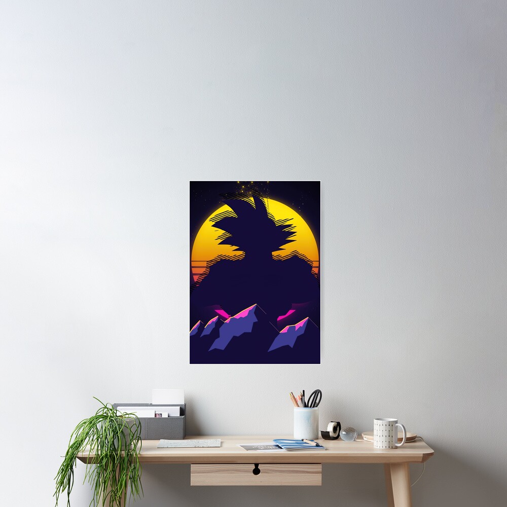 "Goku" Poster for Sale by JohnRobertson47 | Redbubble