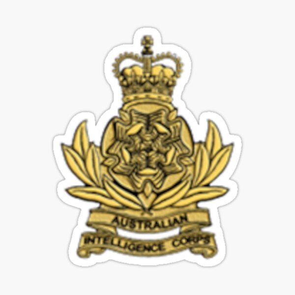 "Australian Intelligence Corps badge" Sticker for Sale by RENAGADE4LYF ...