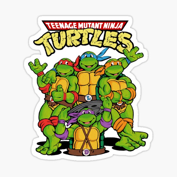 "TMNT - Teenage Mutant Ninja Turtles" Sticker for Sale by ...