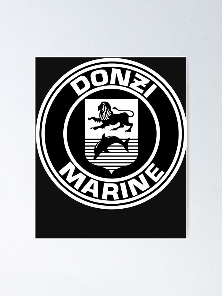 "Donzi marine boats logo yachts" Poster for Sale by NicoleGregory1 ...