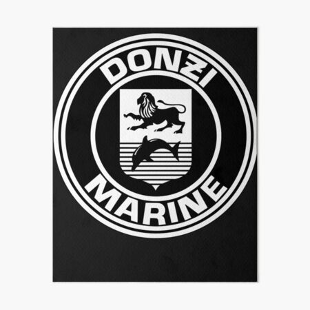 "Donzi marine boats logo yachts" Art Board Print for Sale by ...