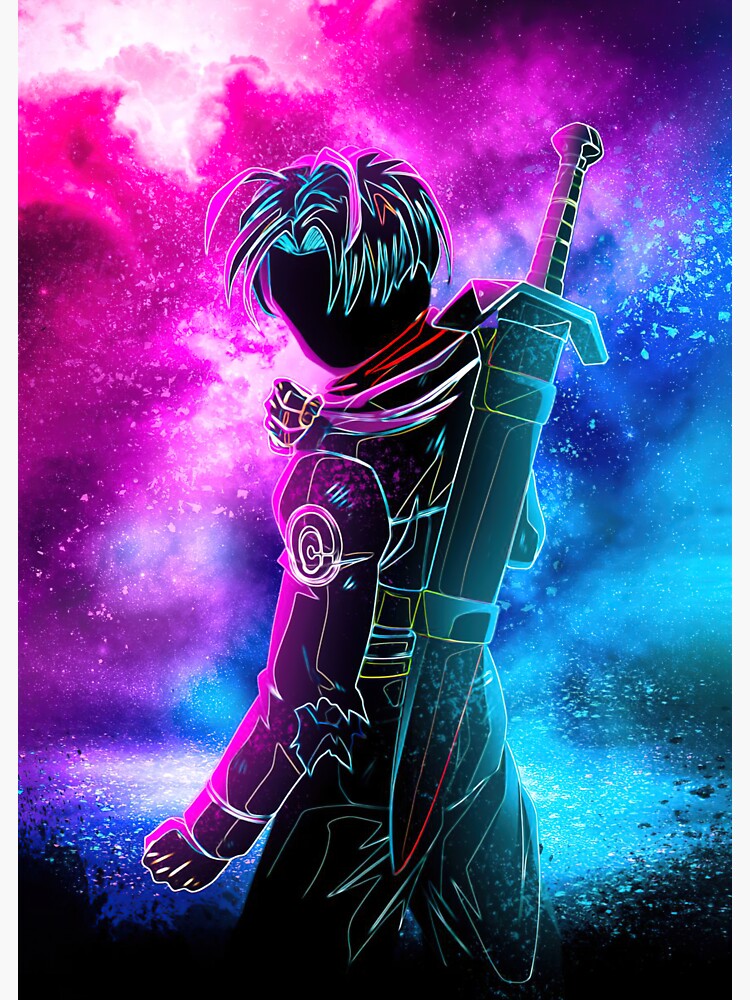 "Dark soul of trunks" Sticker for Sale by JohnRobertson47 | Redbubble