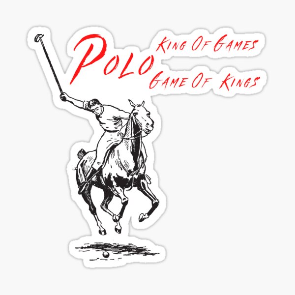 "T-shirt for polo lover- polo shirt" Sticker for Sale by Expert-Studio ...
