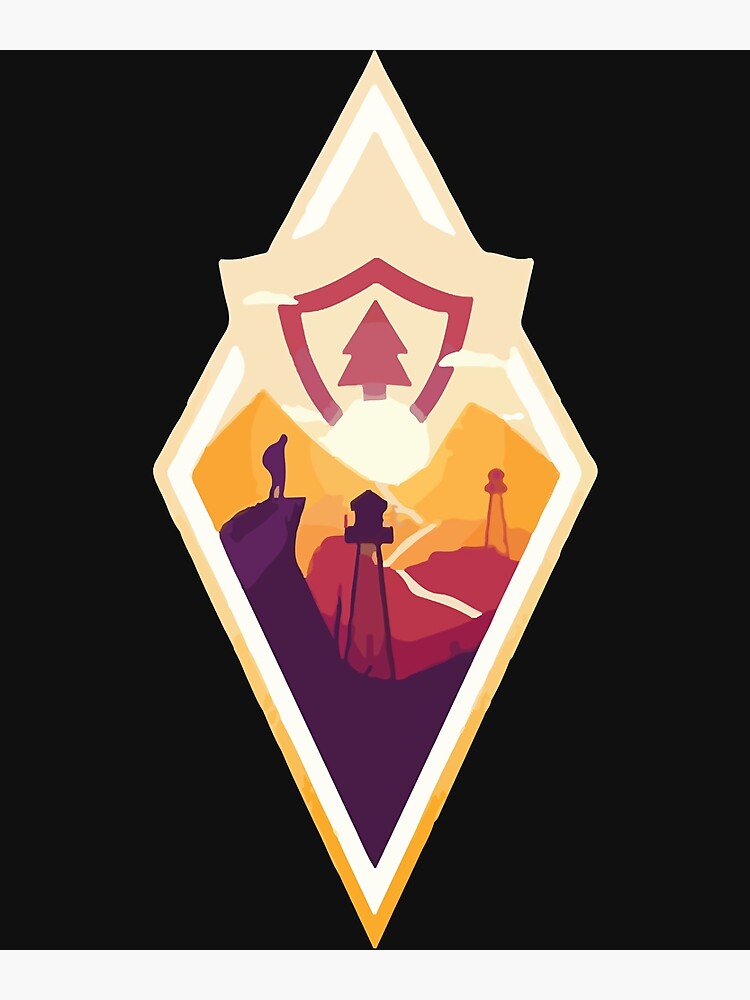 "Firewatch" Poster for Sale by NicoleGregory1 | Redbubble