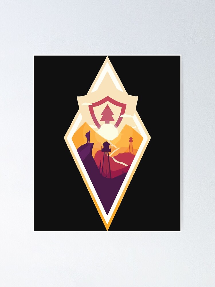 "Firewatch" Poster for Sale by NicoleGregory1 | Redbubble