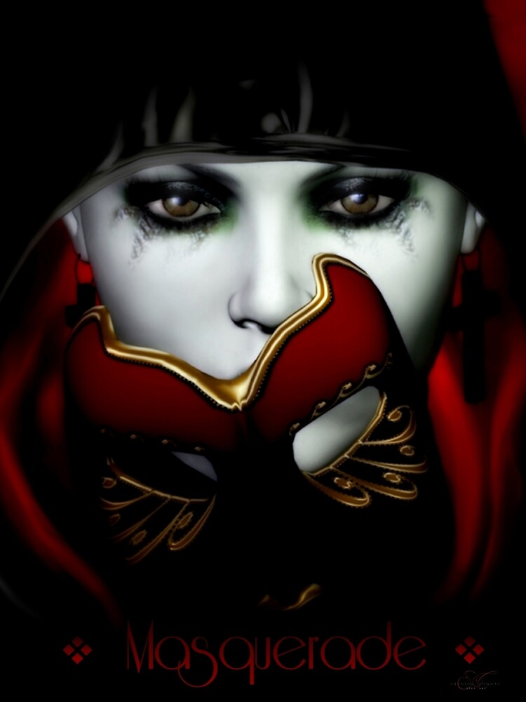 "Masquerade" by Shanina Conway | Redbubble