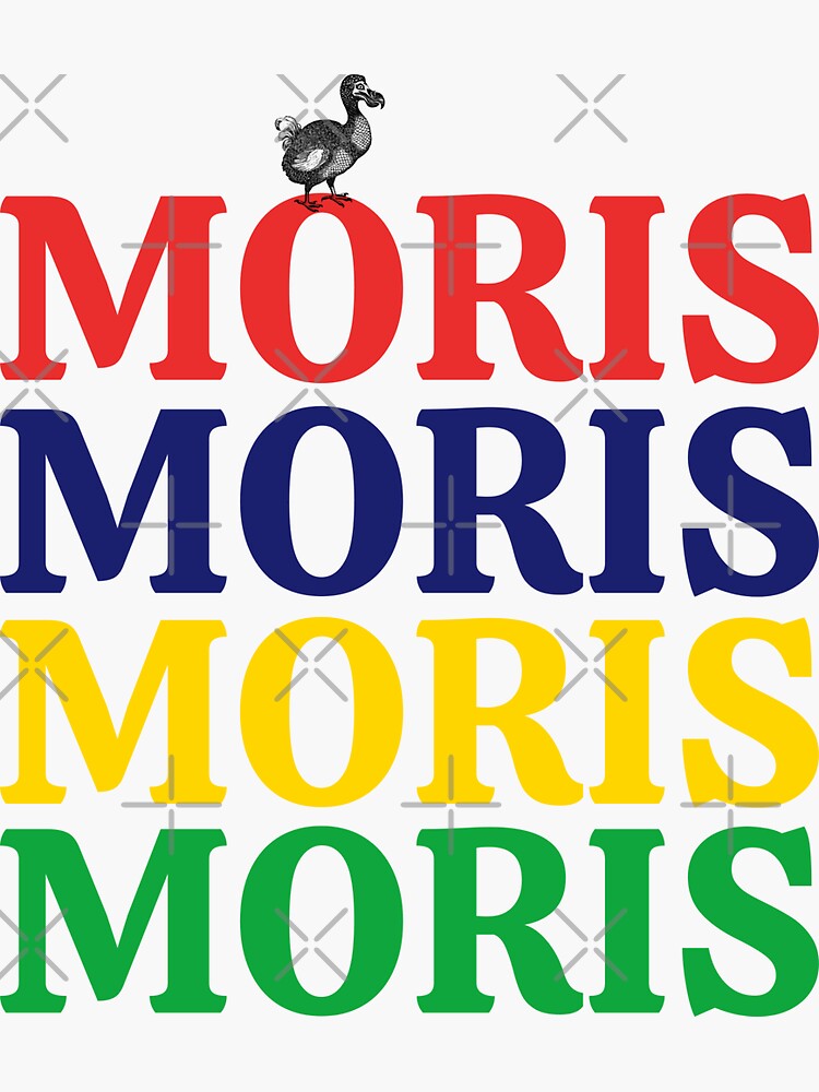 "Mauritius Flag and Dodo Bird" Sticker for Sale by FedSherDesign ...