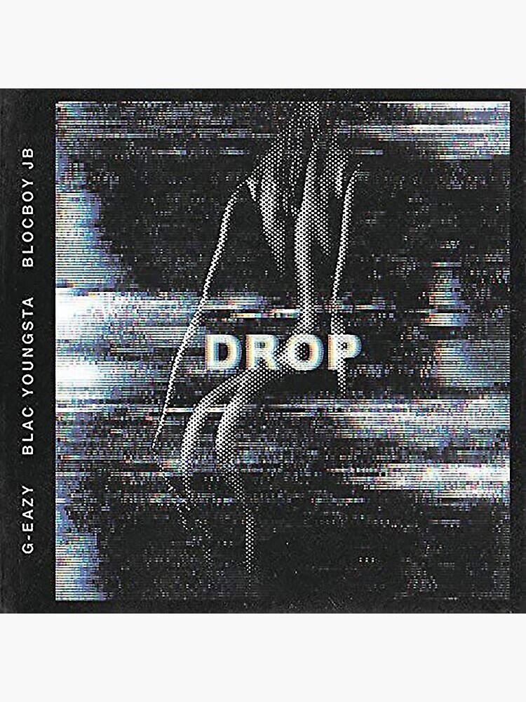 Drop Album Cover Poster For Sale By Ignaciocrosby Redbubble