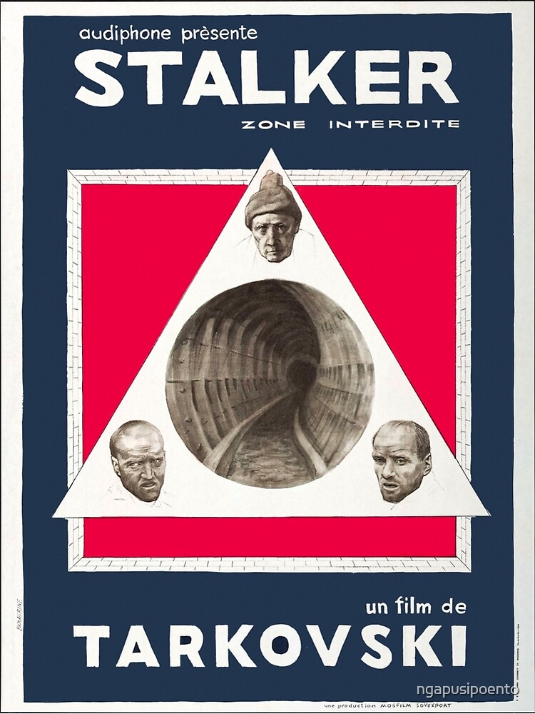"Stalker French Poster" Poster for Sale by ngapusipoento | Redbubble