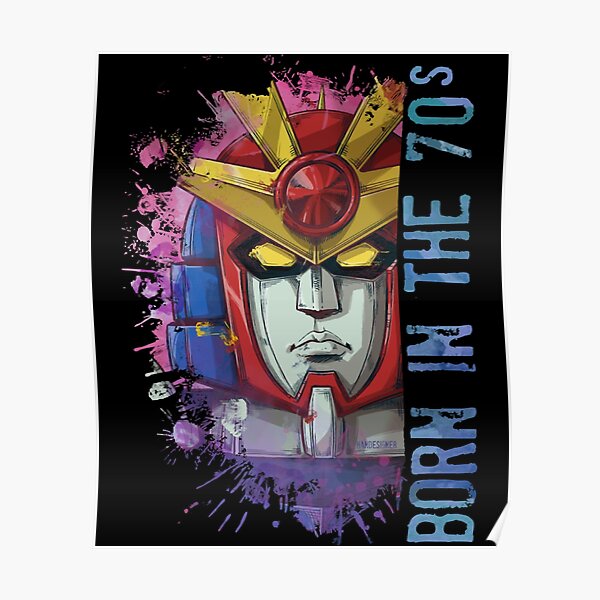 "DAITARN 3 - Daitan III - Born In The Seventies" Poster for Sale by ...