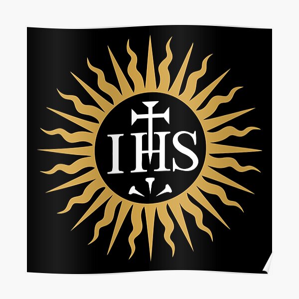 "Ignatius of Loyola Society Design" Poster for Sale by aminaksi | Redbubble