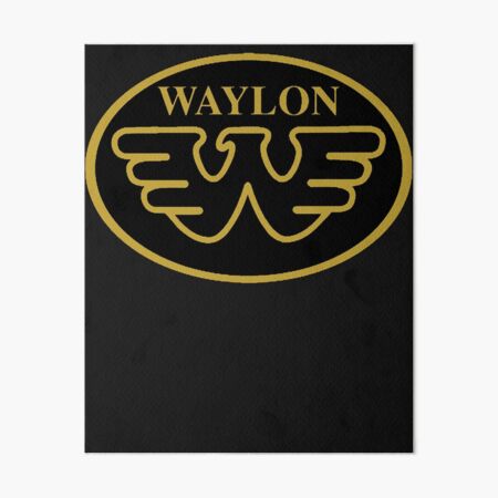 "Waylon logo" Art Board Print by Perkins125 | Redbubble