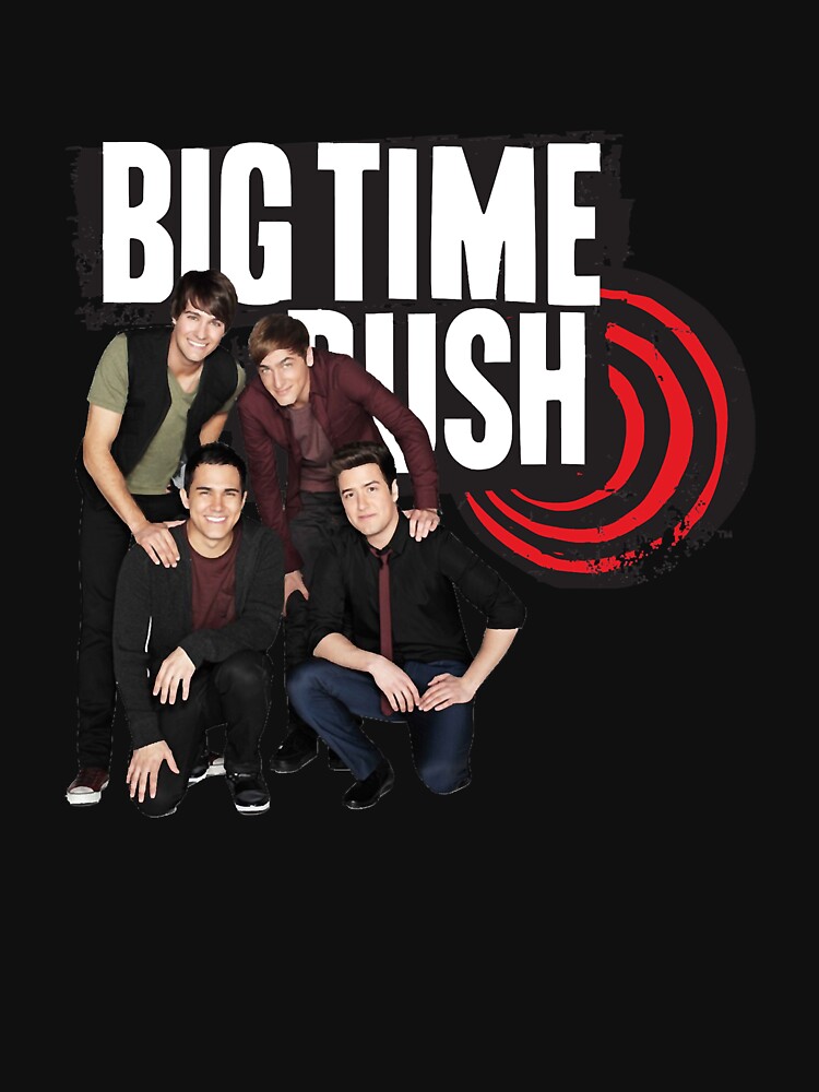 "Big Time Rush logo and members vintage" T-shirt for Sale by ...