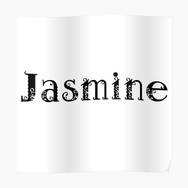 "Jasmine" Poster by carriepotter | Redbubble