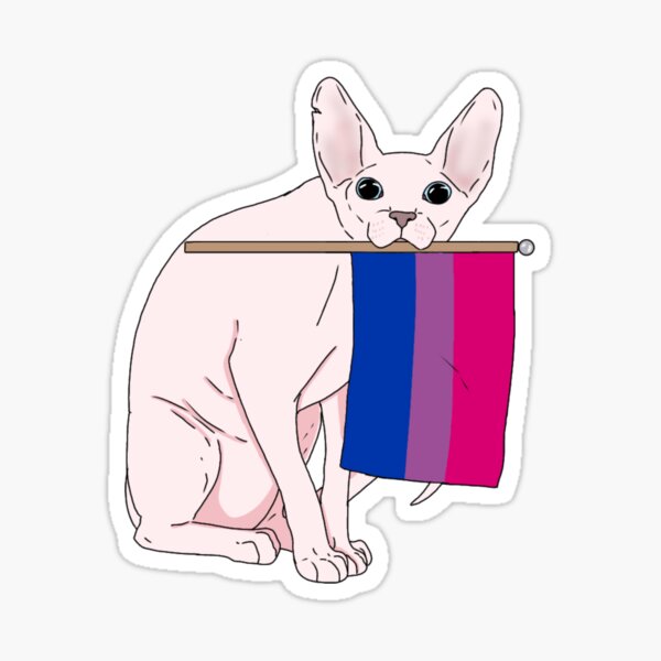 "Bingus - Bisexual Pride Flag " Sticker for Sale by LGBTCORE | Redbubble