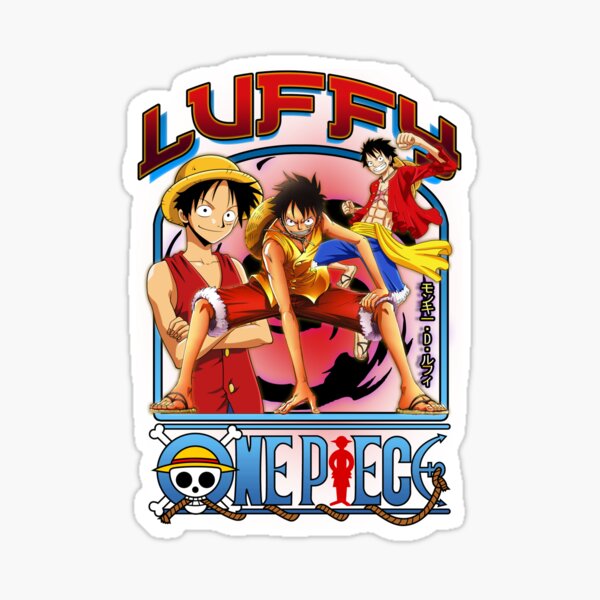 "Monkey D. Luffy - One Piece" Sticker for Sale by EmmanPaolo | Redbubble