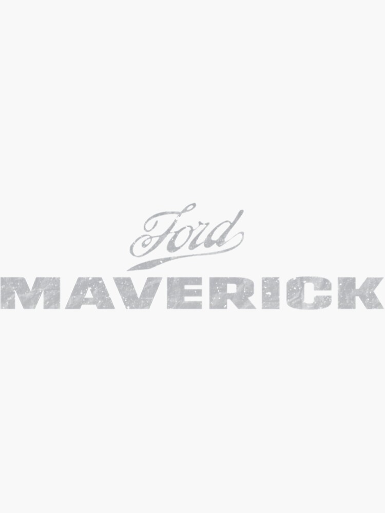 "Ford maverick truck logo" Sticker for Sale by JodiReal1 | Redbubble
