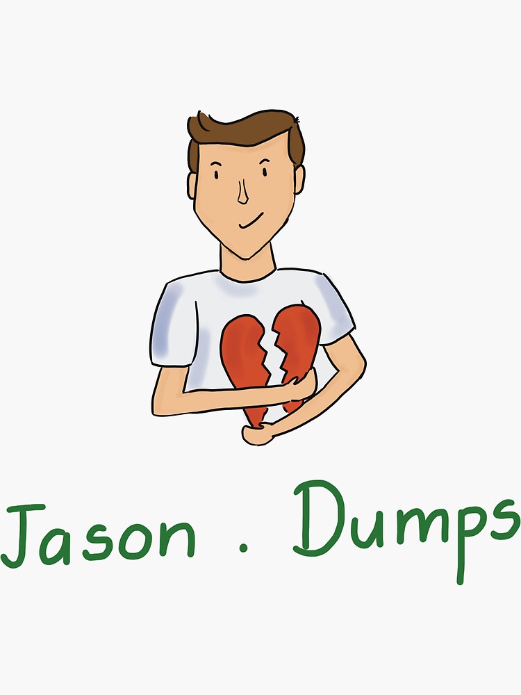 "json dumps" Sticker for Sale by floatytoons | Redbubble