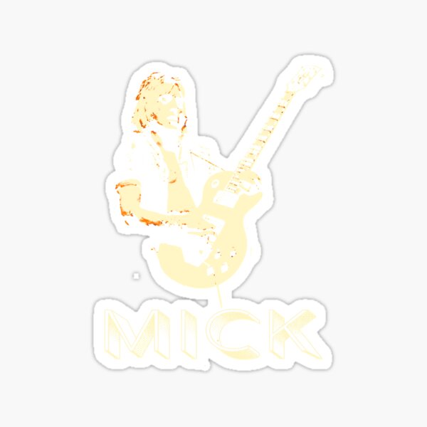 "Mick" Sticker for Sale by giggzs | Redbubble