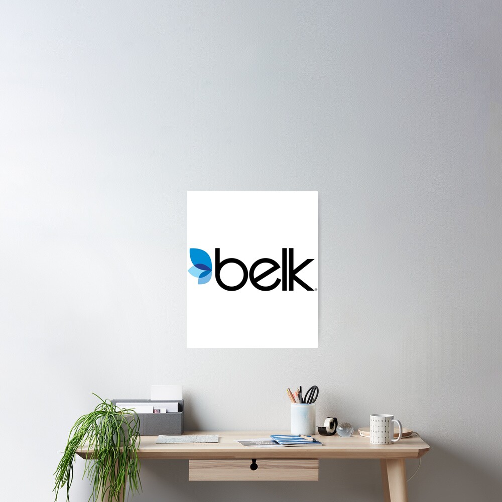 "Belk Logo" Poster for Sale by JackobShp | Redbubble
