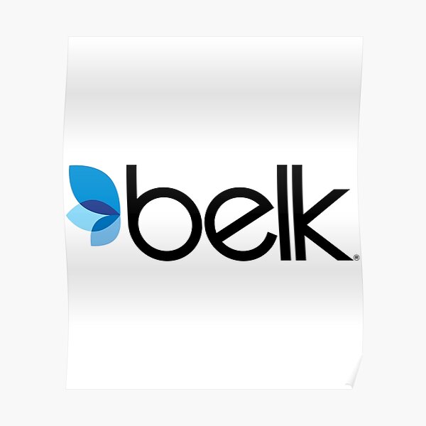 "Belk Logo" Poster for Sale by JackobShp | Redbubble