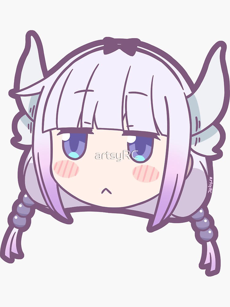 Chibi Kanna Sticker For Sale By Artsyrc Redbubble