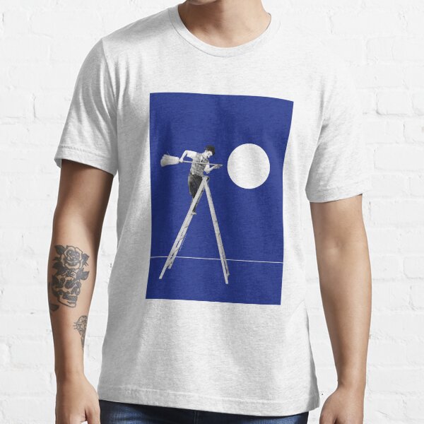 "Charlie Chaplin - The Tramp - Moon" T-shirt for Sale by ...